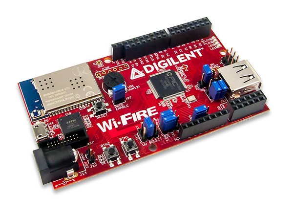 Wi Fire Wifi Enabled Pic32mz Microcontroller Board Mgsl