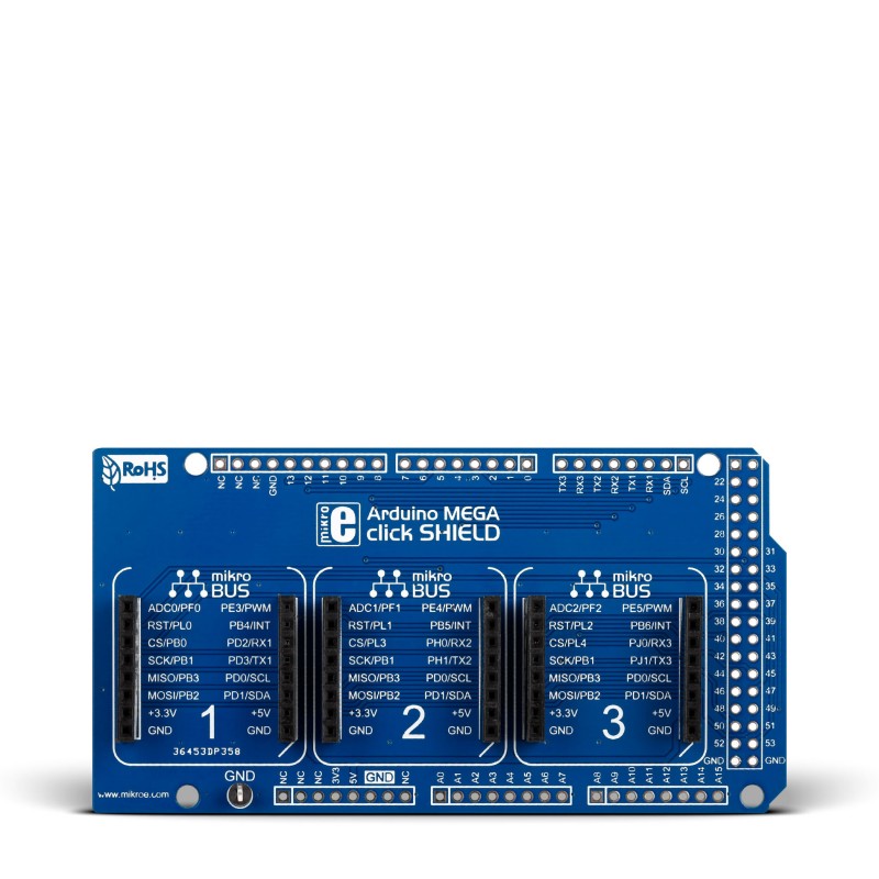 Arduino MEGA click shield – MGSL