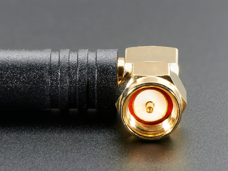 Right-angle Mini GSM/Cellular Quad-Band Antenna - 2dBi SMA Plug – MGSL