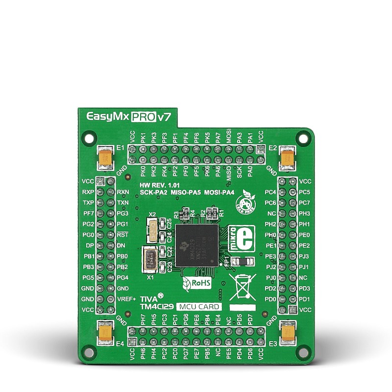 EasyMx PRO v7 for Tiva MCU card with TM4C129XNCZAD – MGSL