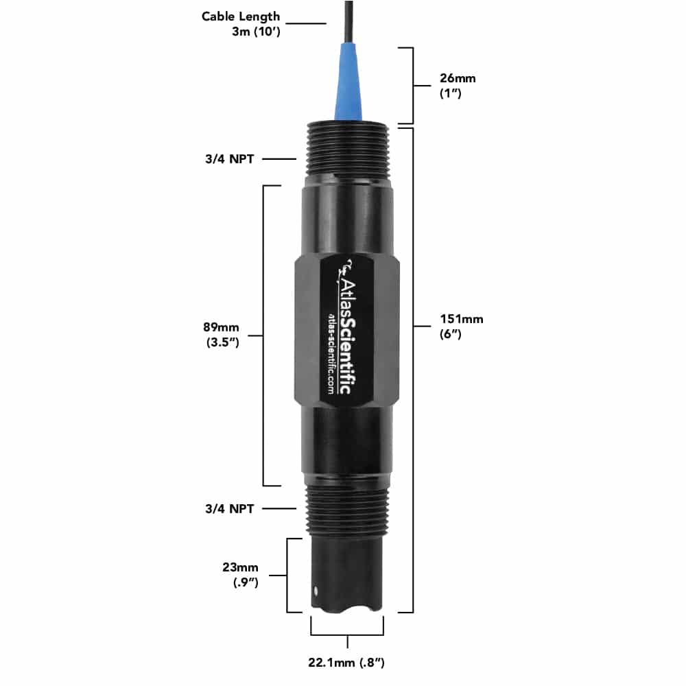 Atlas Scientific Industrial ORP Probe – MG Super Labs