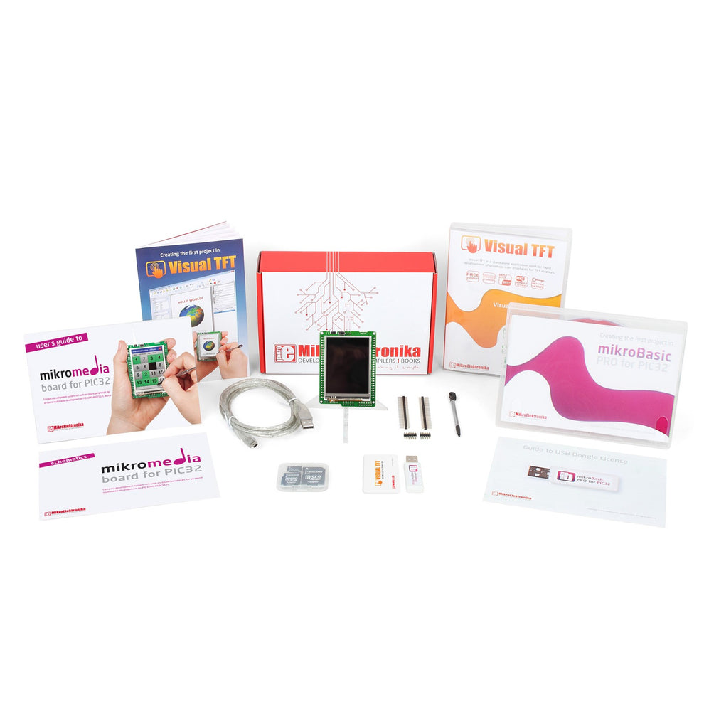 TFT Developer kit - PIC32MX4 – MGSL