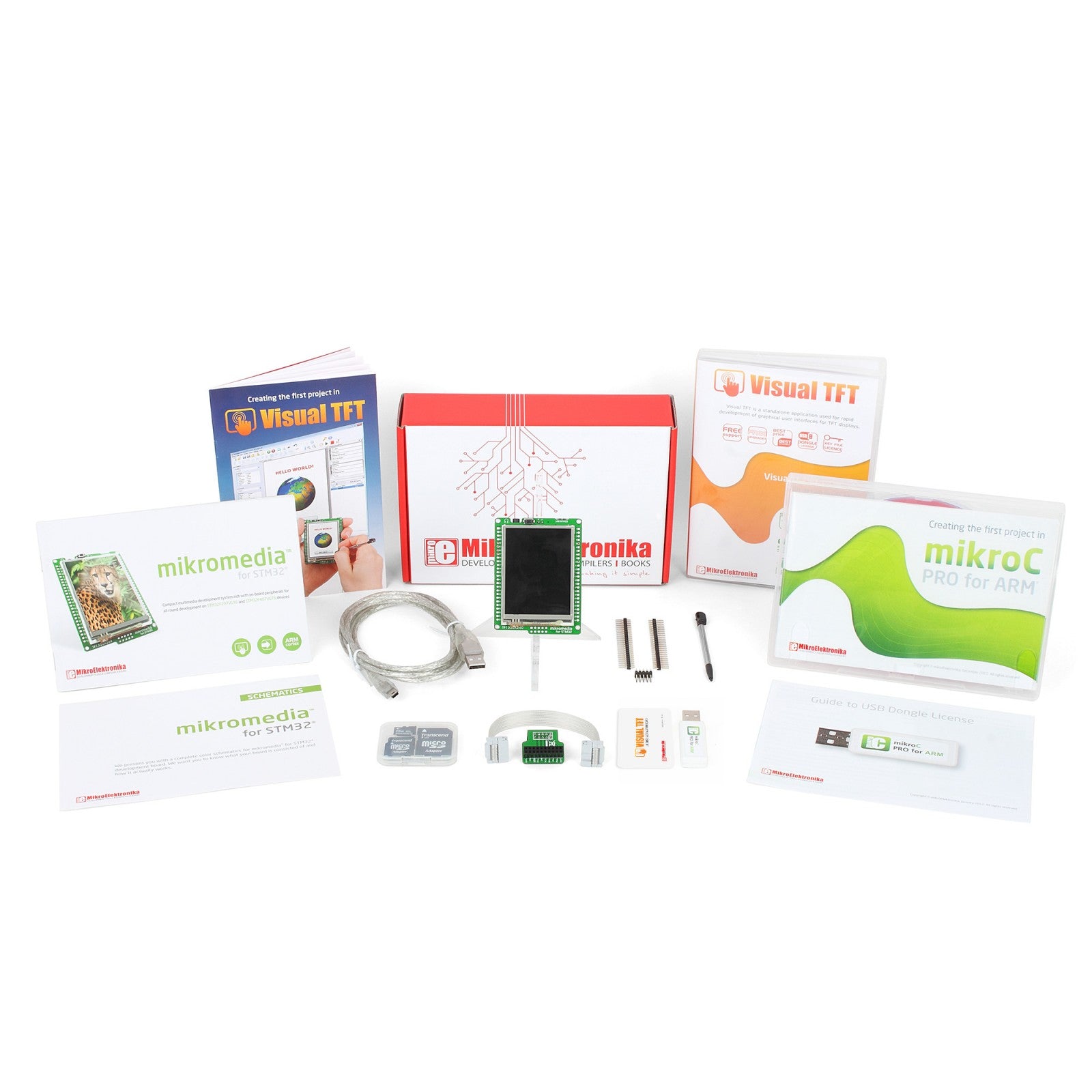 TFT Developer kit - STM32F3 – MG Super Labs